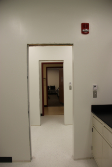 Photos from the opening of our first clean room in February 2013 ...